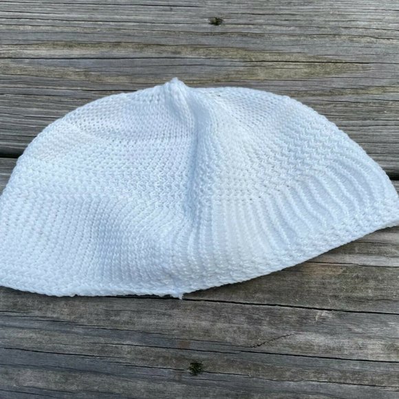 Accessories | Islamic Hat Prayer Muslim White Cap Stretched Religious ...
